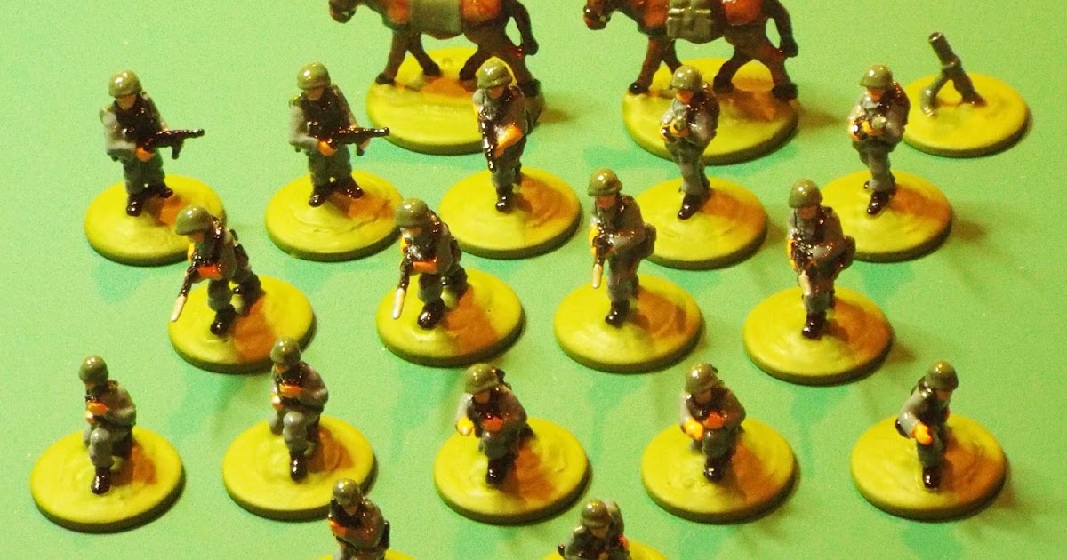 Wargaming Miscellany: Another batch of renovated 20mm-scale German figures