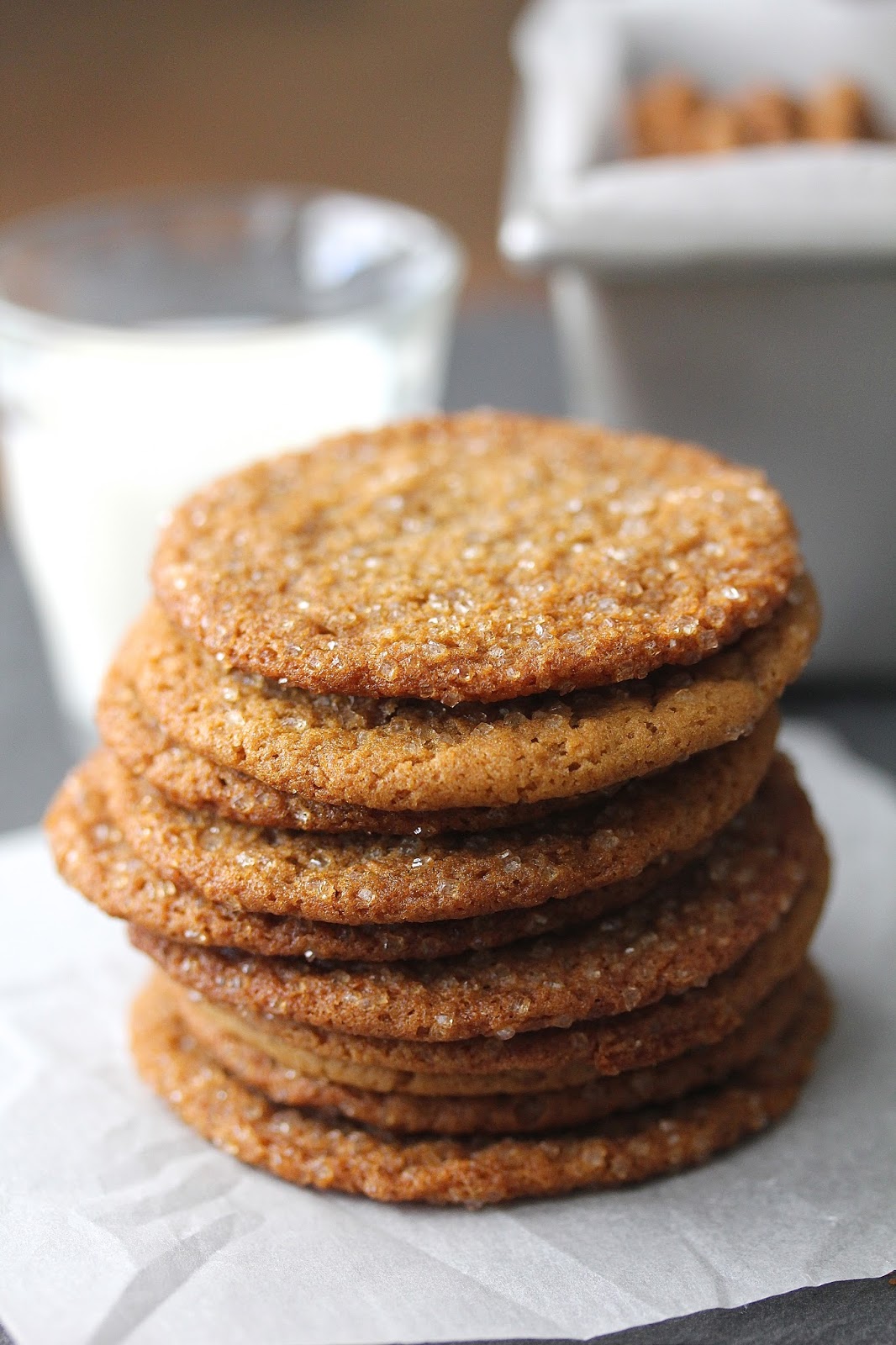 Molasses Ginger Cookies With Fresh Ginger Karen s Kitchen Stories molasses-ginger-cookies-with-fresh-ginger-karen-s-kitchen-stories