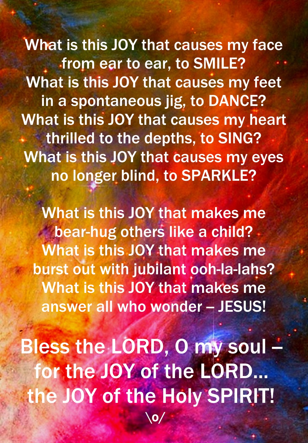 r L n -- really LOVE now! : POEMS For My BELOVED JESUS