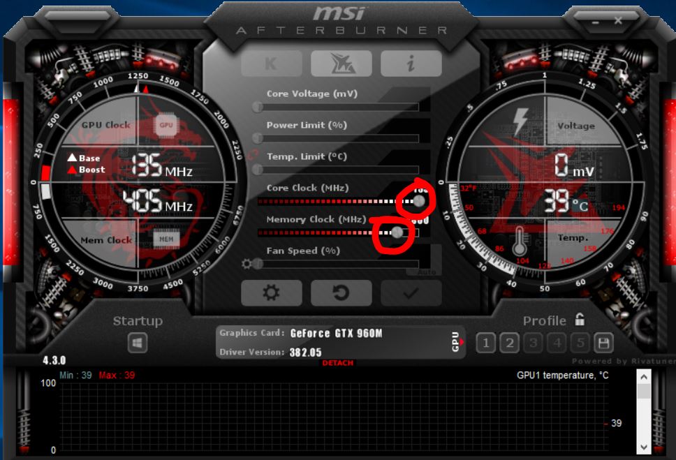ปรับคอมให้แรงขึ้น ด้วย MSI After Burner (Game Booster)