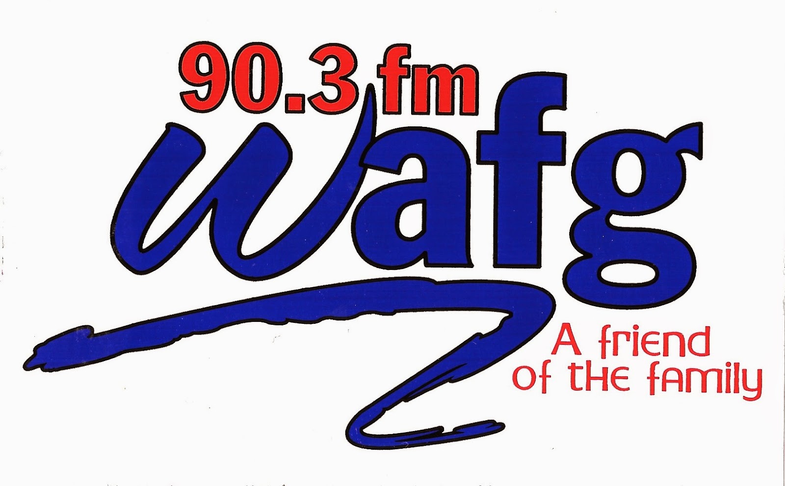Radio Sticker of the Day: WAFG