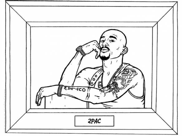 Rata Putak: Gangsta Rap Coloring Book