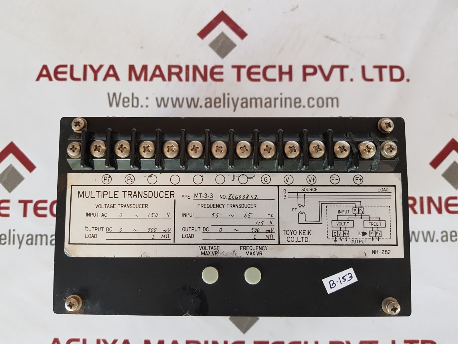 TOYO KEIKI MULTIPLE TRANSDUCER MT-3-3 - Aeliya Marine