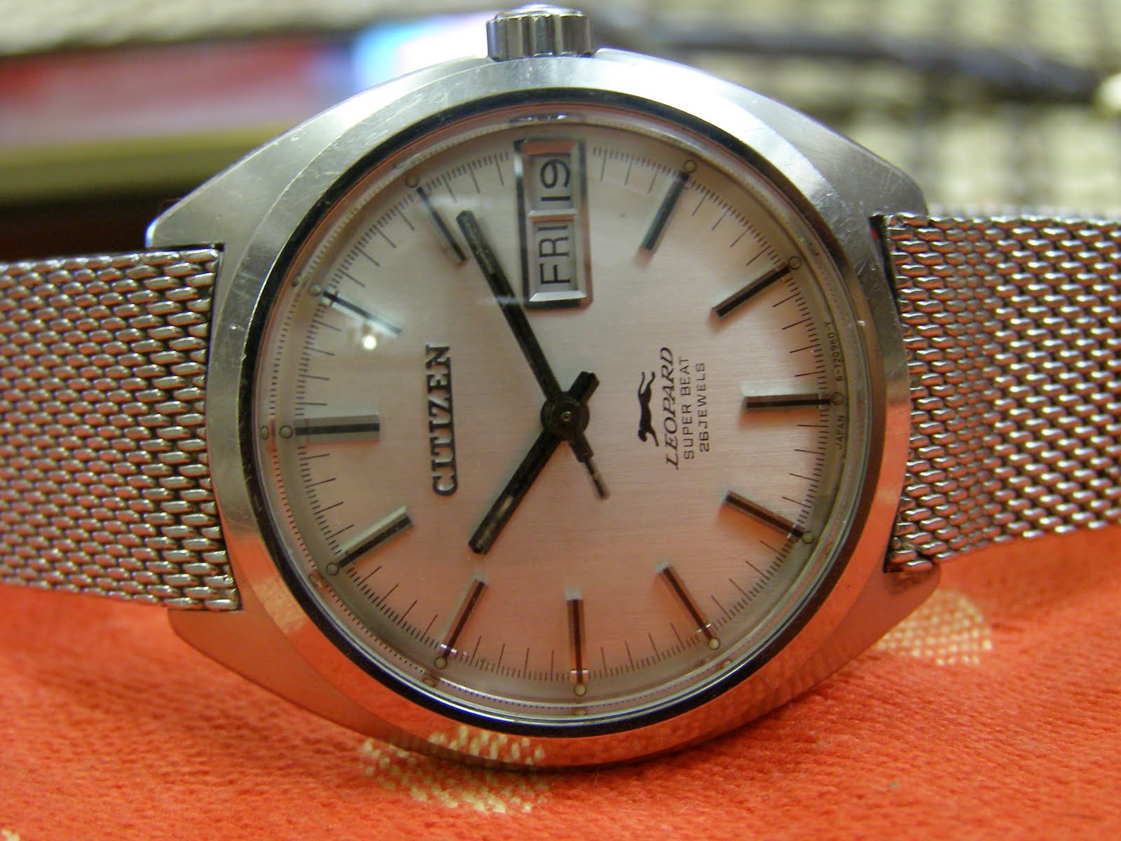 resting place: VERY RARE AUTHENTIC VINTAGE CITIZEN LEOPARD SUPER BEAT ...