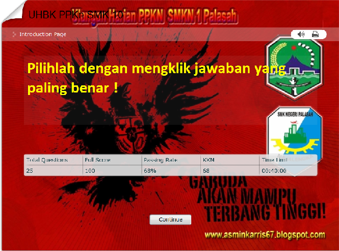 Belajar di Rumah : UHBK - Belajar Dari Rumah