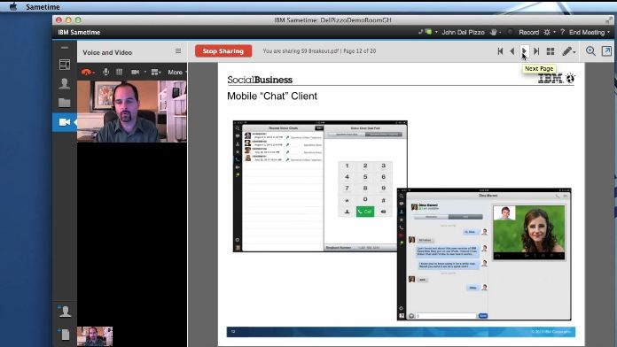 My journey in a social digital world: IBM Sametime 9 Launch Event