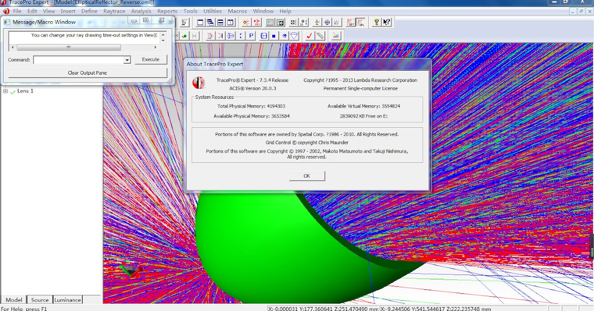 Software Solution: TracePro Expert 7.3.4 , full functions