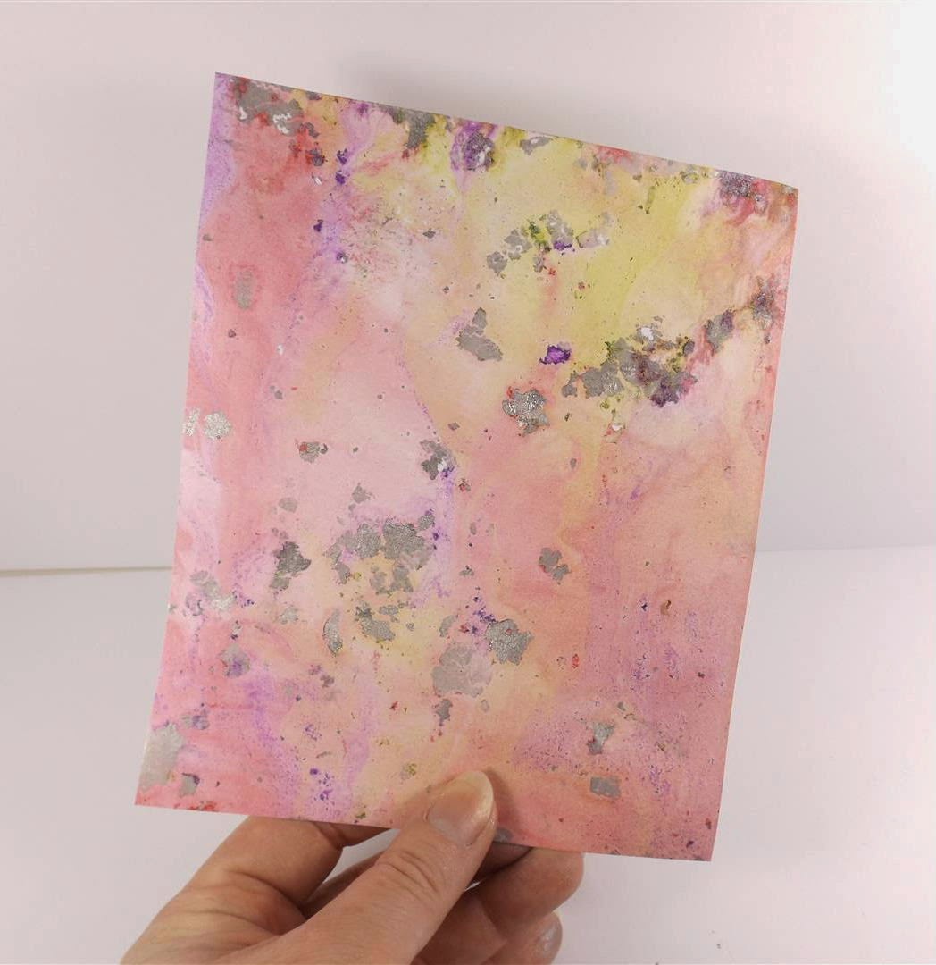 a sprinkle of imagination: Dip Marbling- An Inky Technique Tutorial!