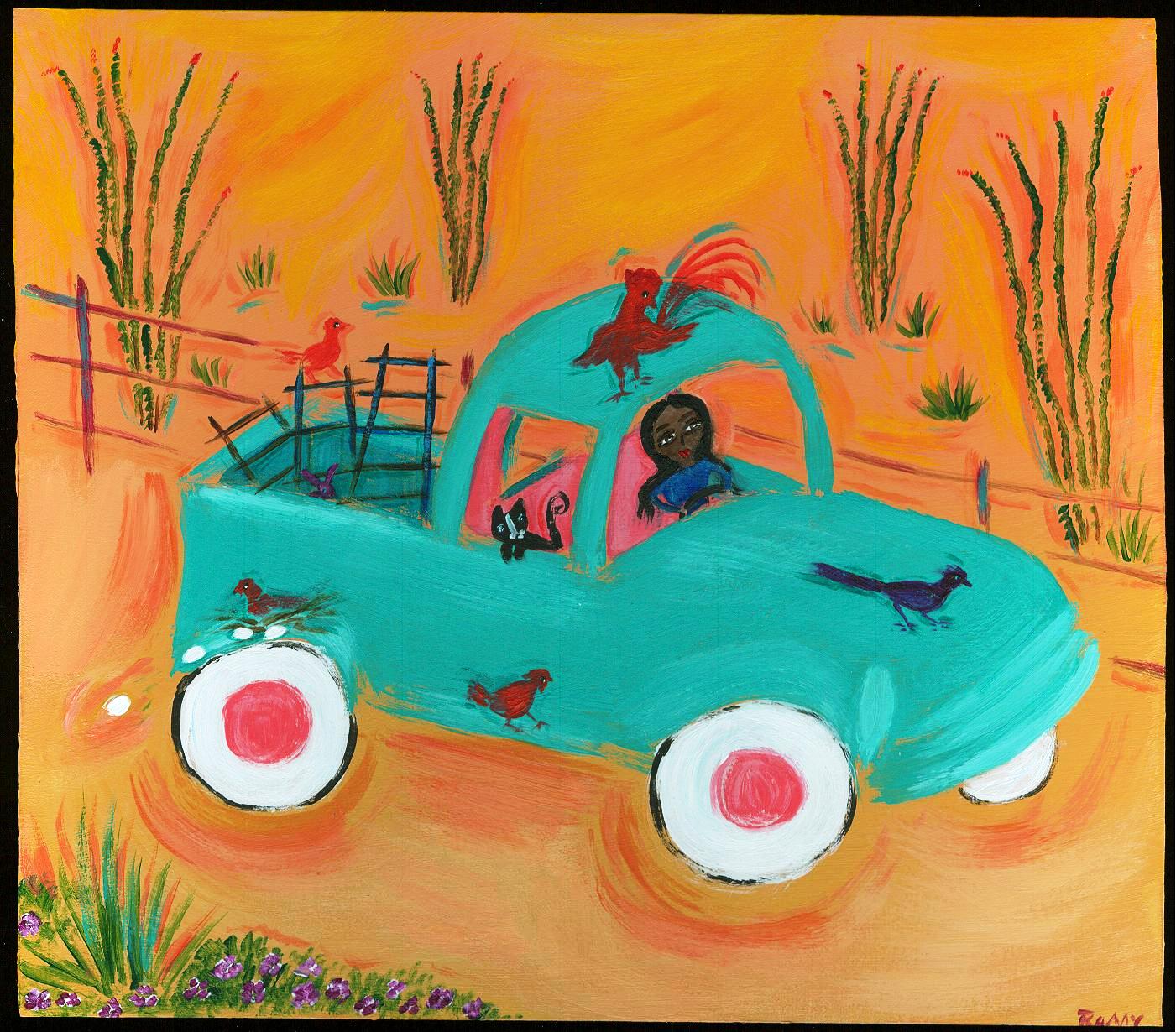 Mexican Folk Art Paintings-Original Artwork Direct From The Artist-RoMy ...