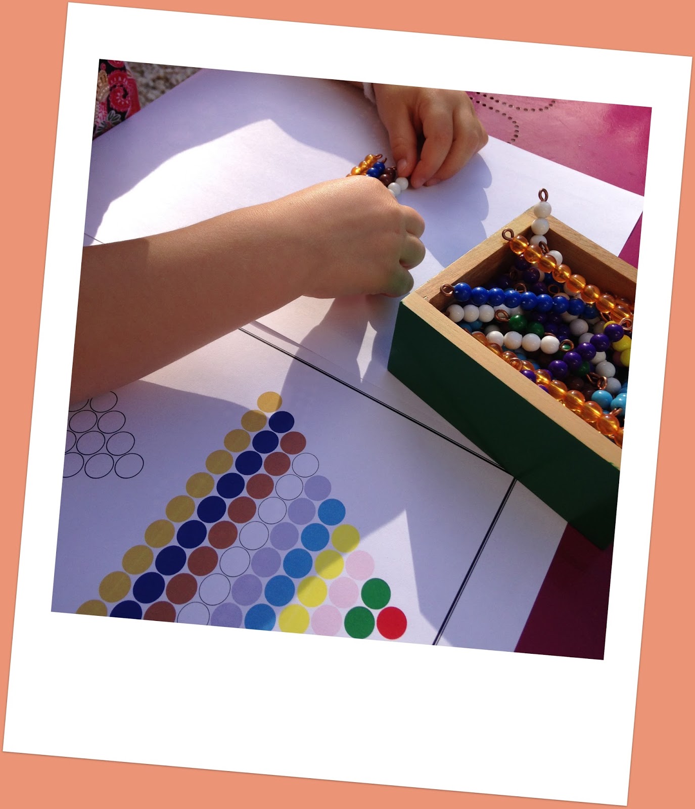 Mon joli petit bureau: Numération et Montessori