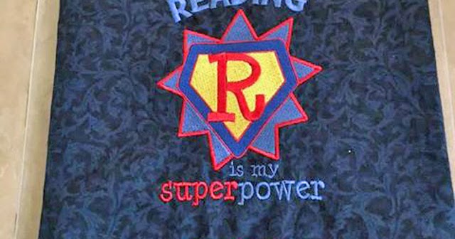 Threading My Way: Sewn by YOU ~ Embroidered Library Bag