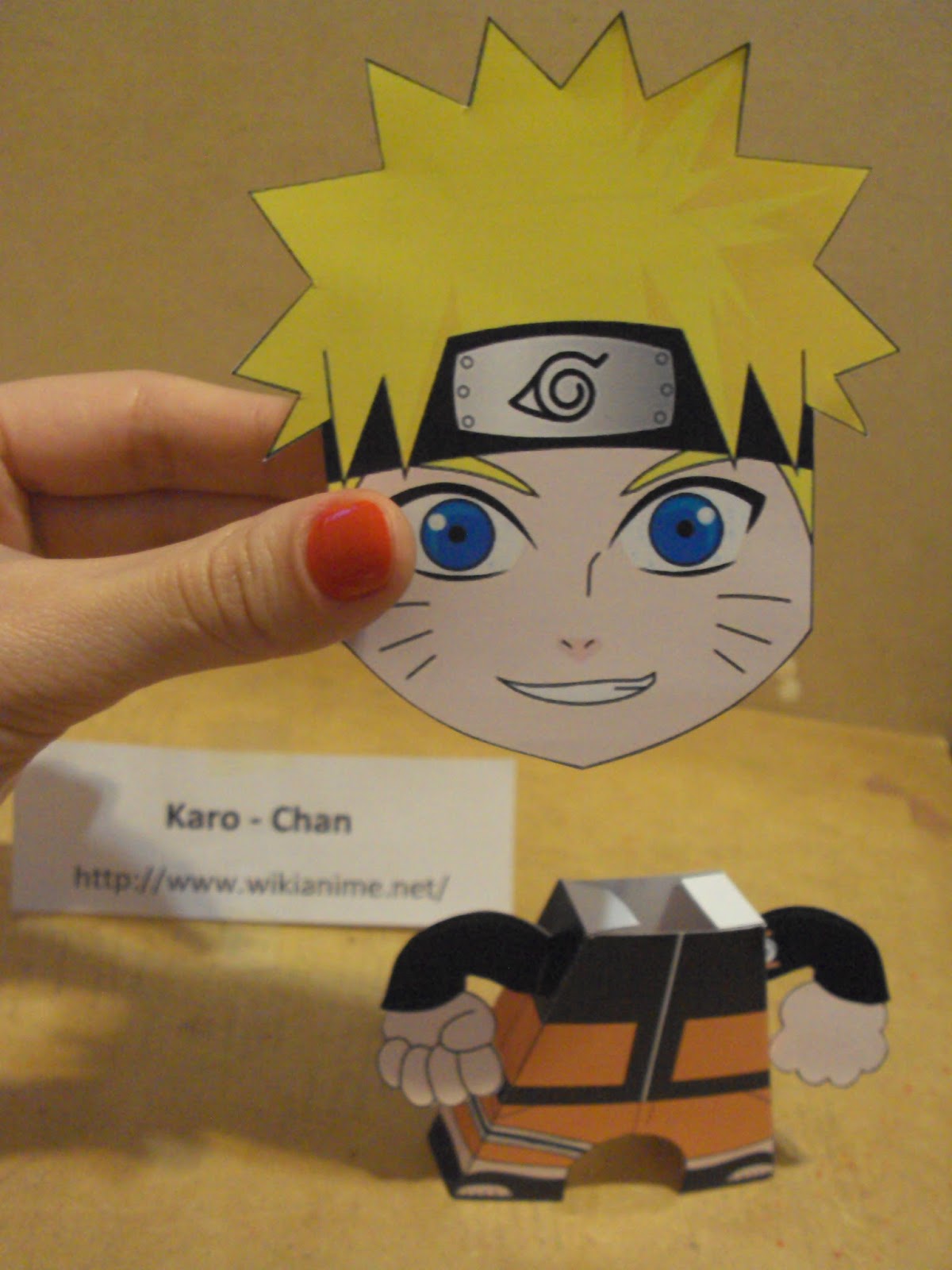 Mira como hice mi papertoy de Naruto. | Wiki Japon