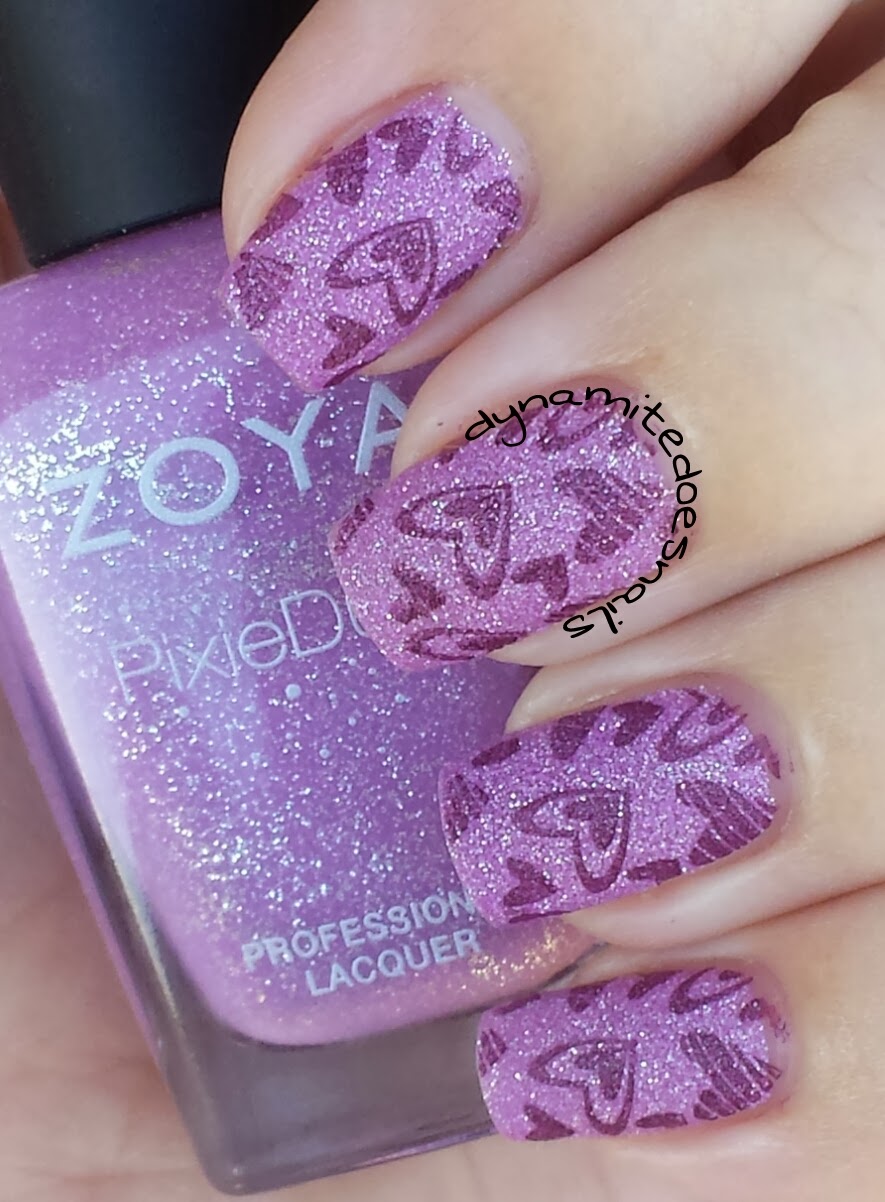 Dynamite Does Nails: 30 Mani Marathon - Manicure 23: Inspired By A Movie