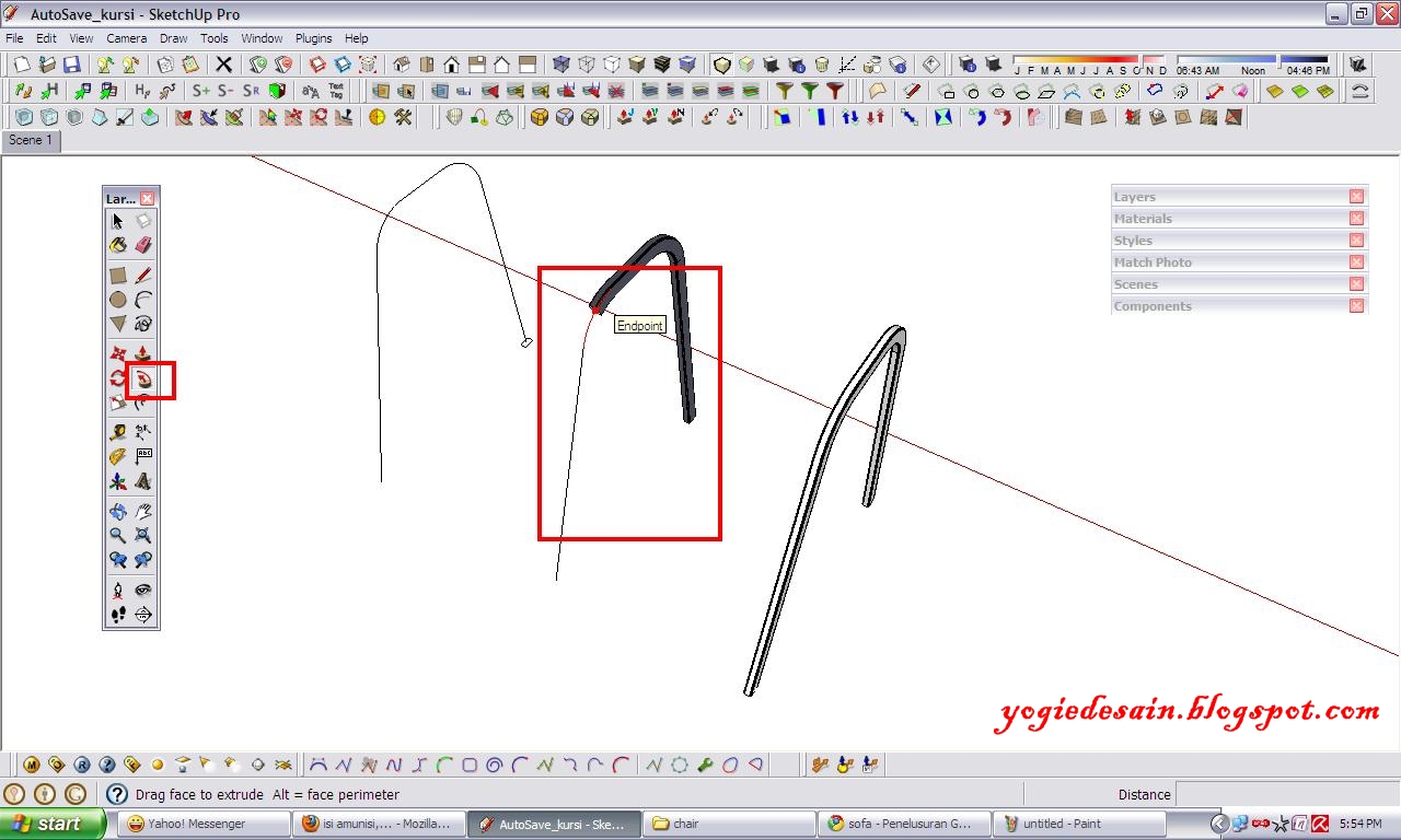 COMING SOON FOR ALL MEMBERS!!!: [Tutorial] modeling kursi [sketchup] [plugin round corner]
