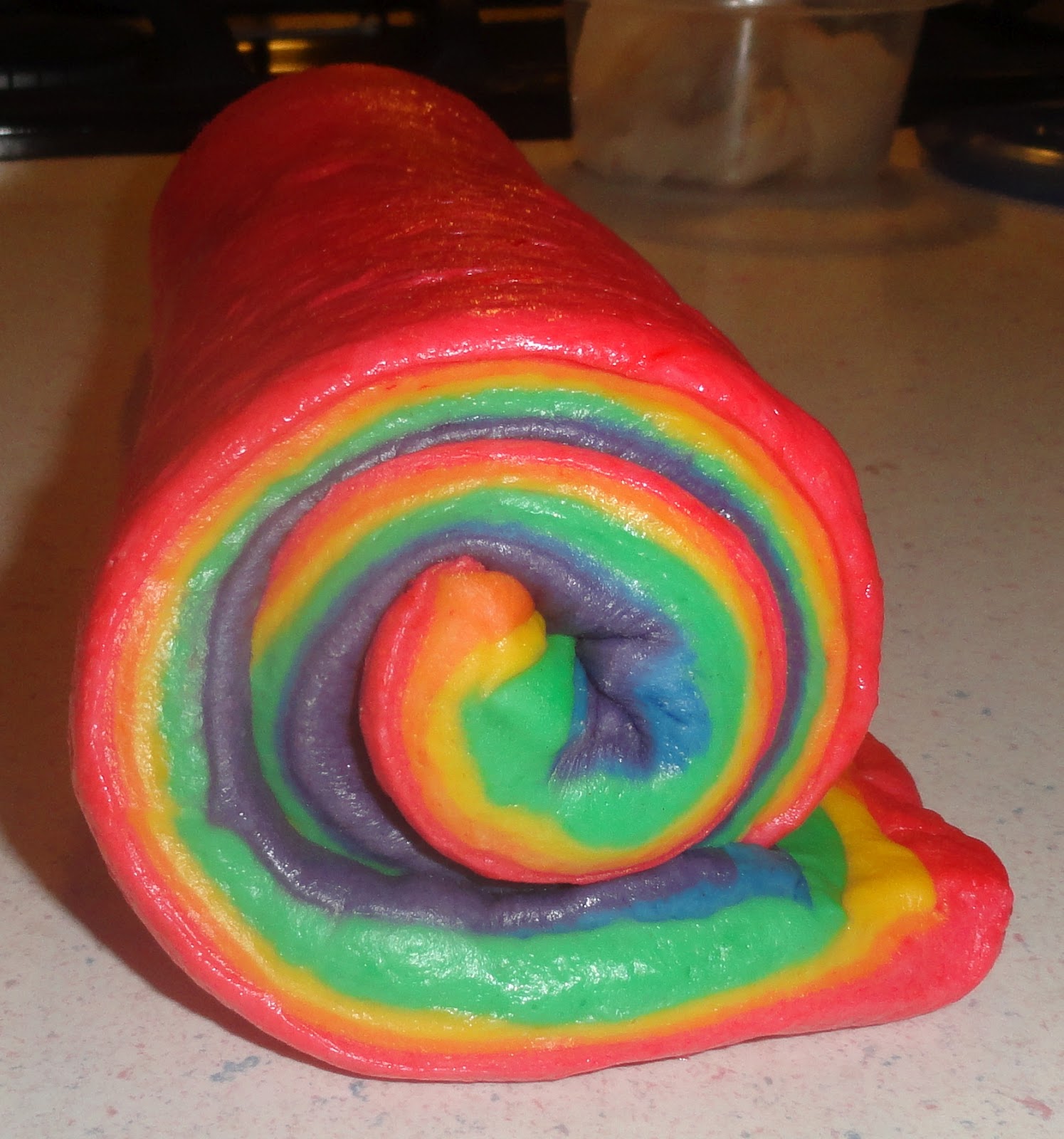 theArtisticFarmer: Soft Rainbow Sandwich Bread