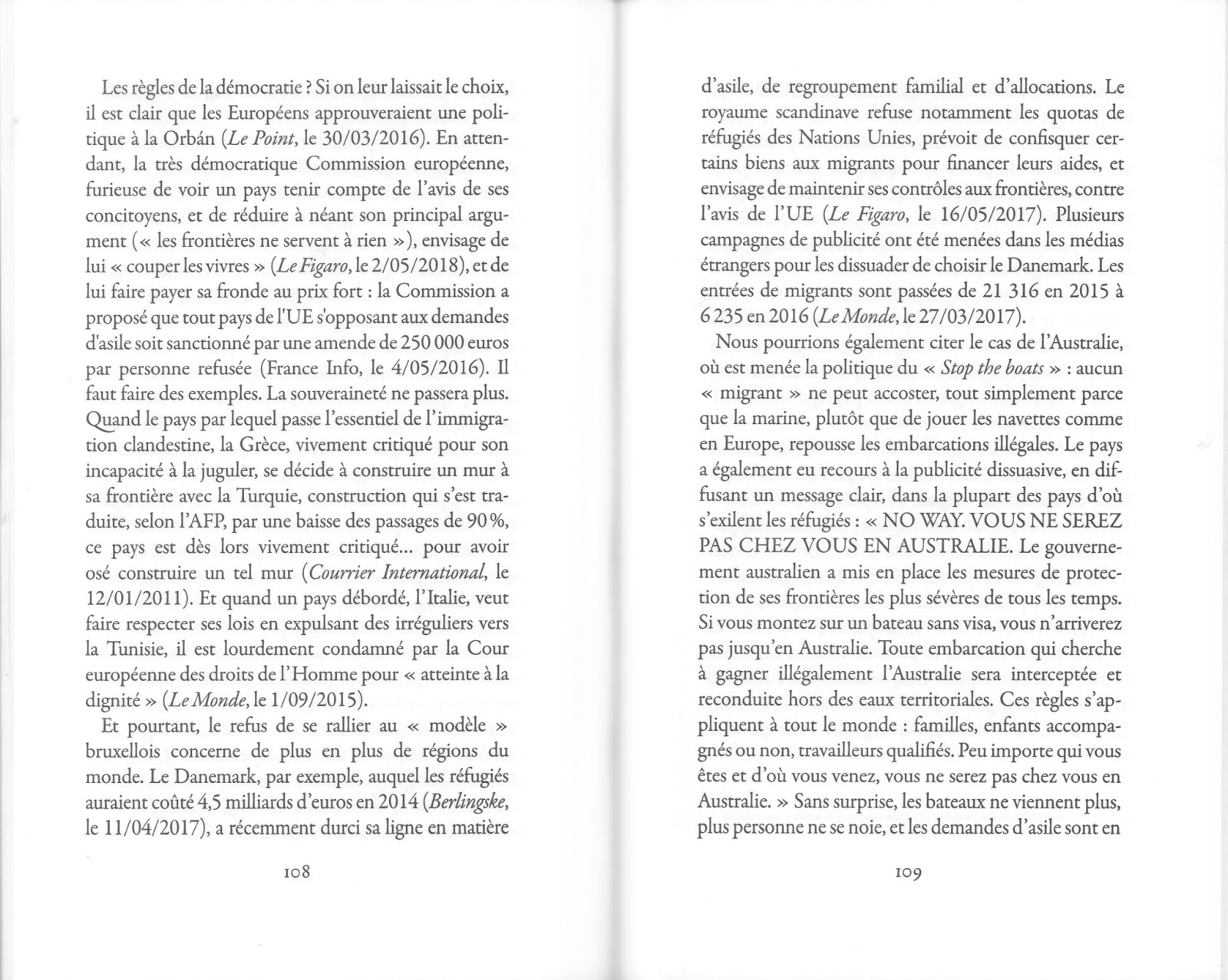 école : références: Laurent Obertone, La France interdite (2018)