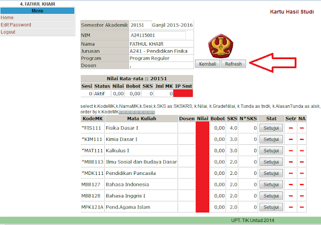 Tutorial Cara Melihat Nilai di Siakad UNTAD - INSAF15