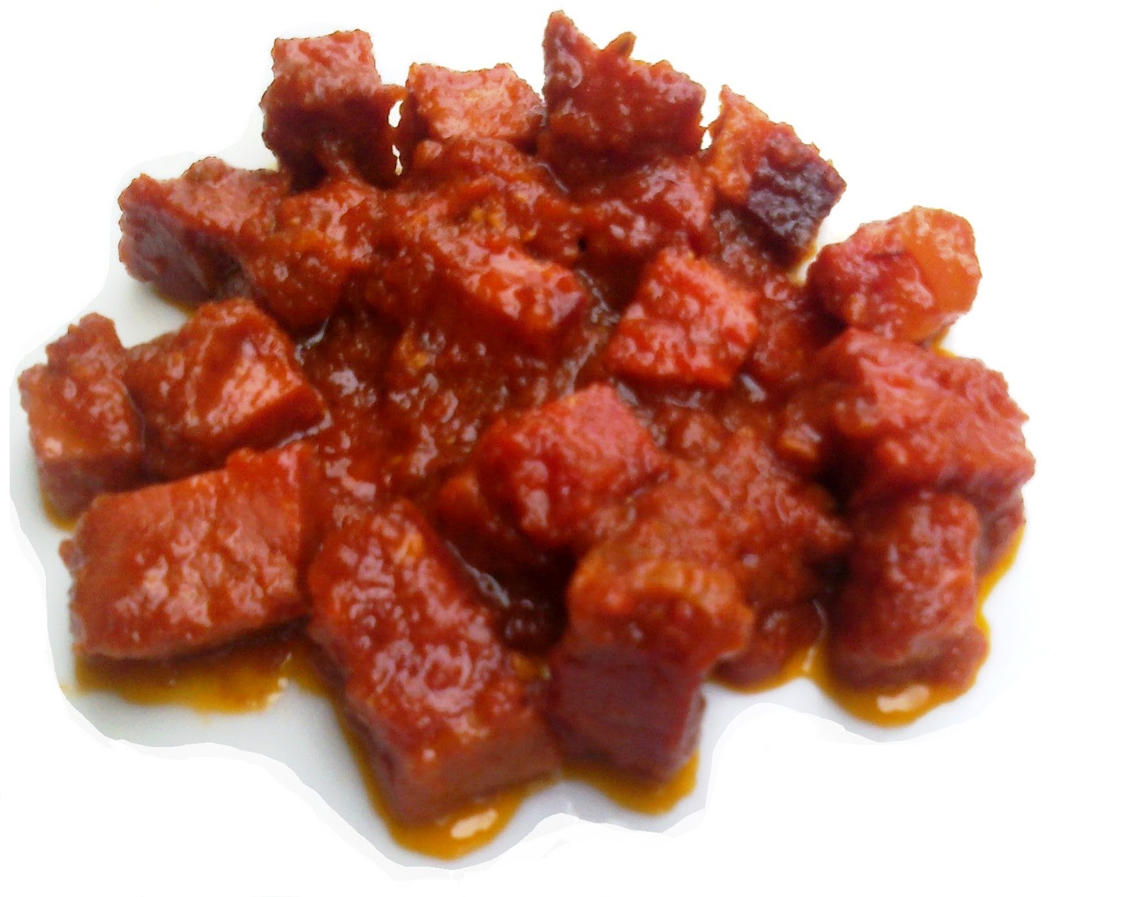 NUESTRAS RECETAS FAMILIARES: TACOS DE JAMÓN CURADO EN TOMATE. RECETA DE ...