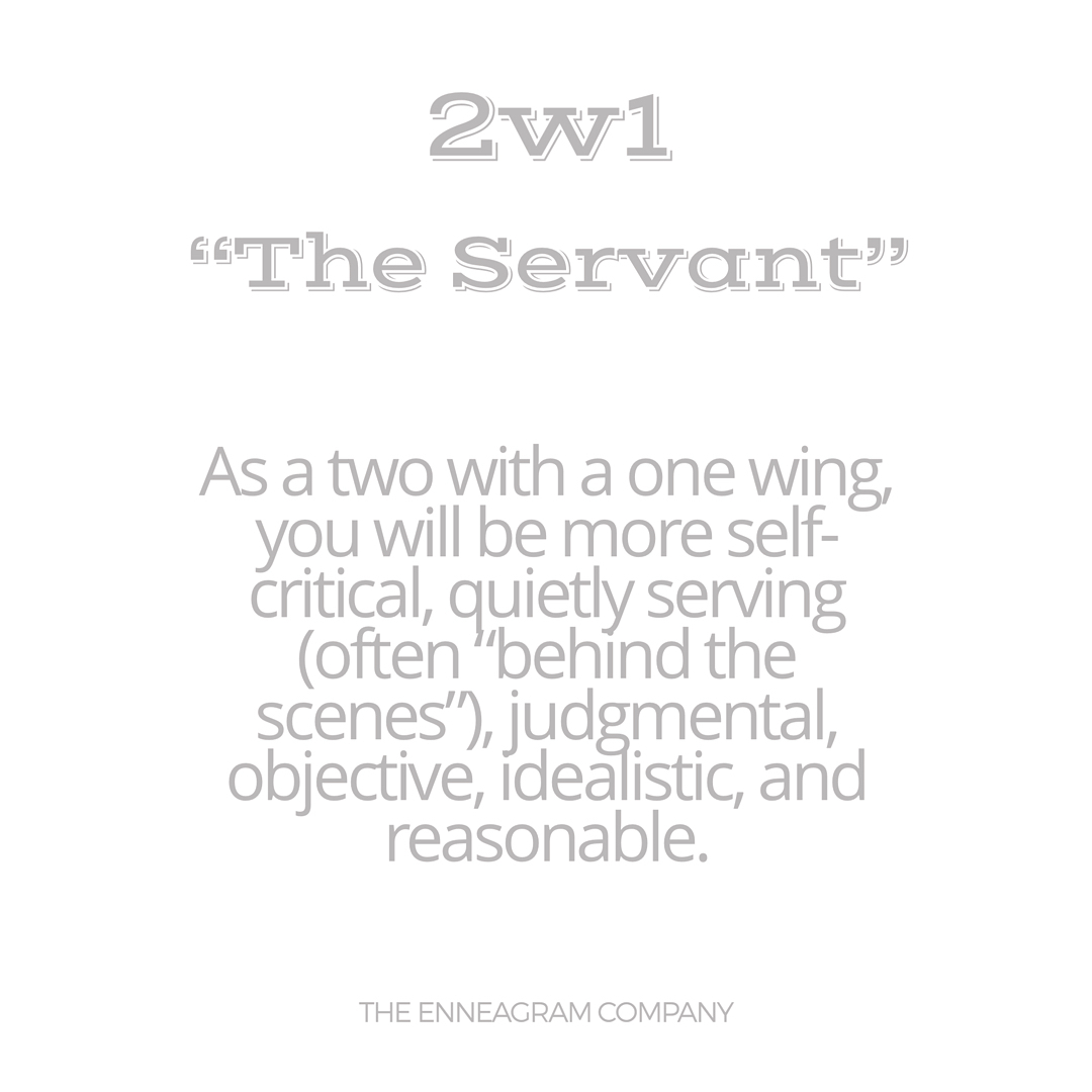 North Star Girl Lone Star World: I'm A Servant - What Enneagram Type ...