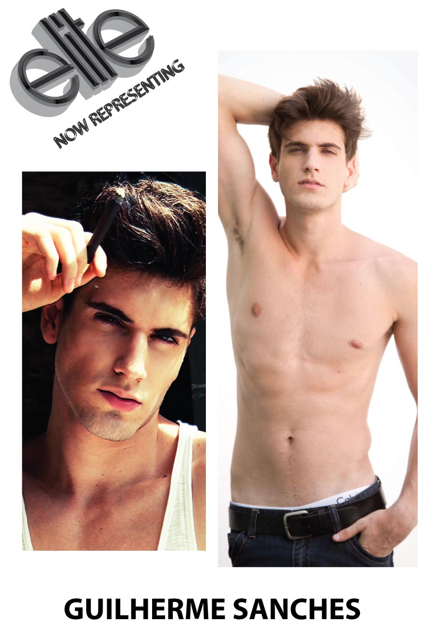 Guilherme Sanches na Elite | Brazil Male Models
