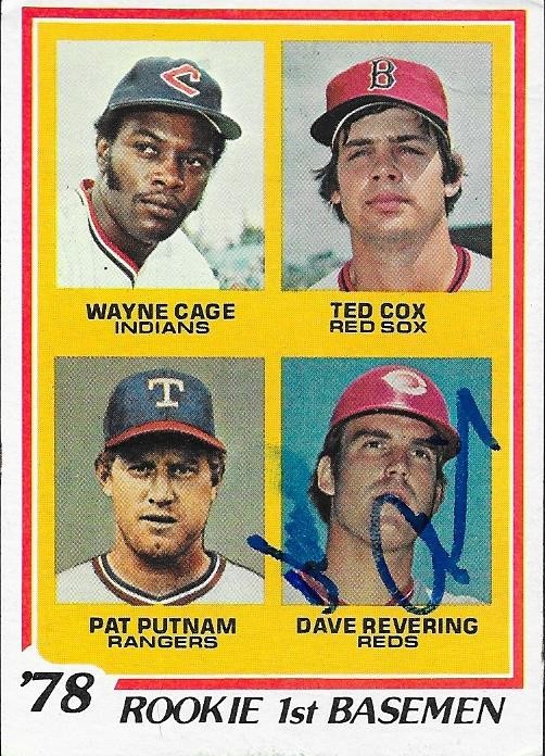 foul bunt: TTM Success - Dave Revering