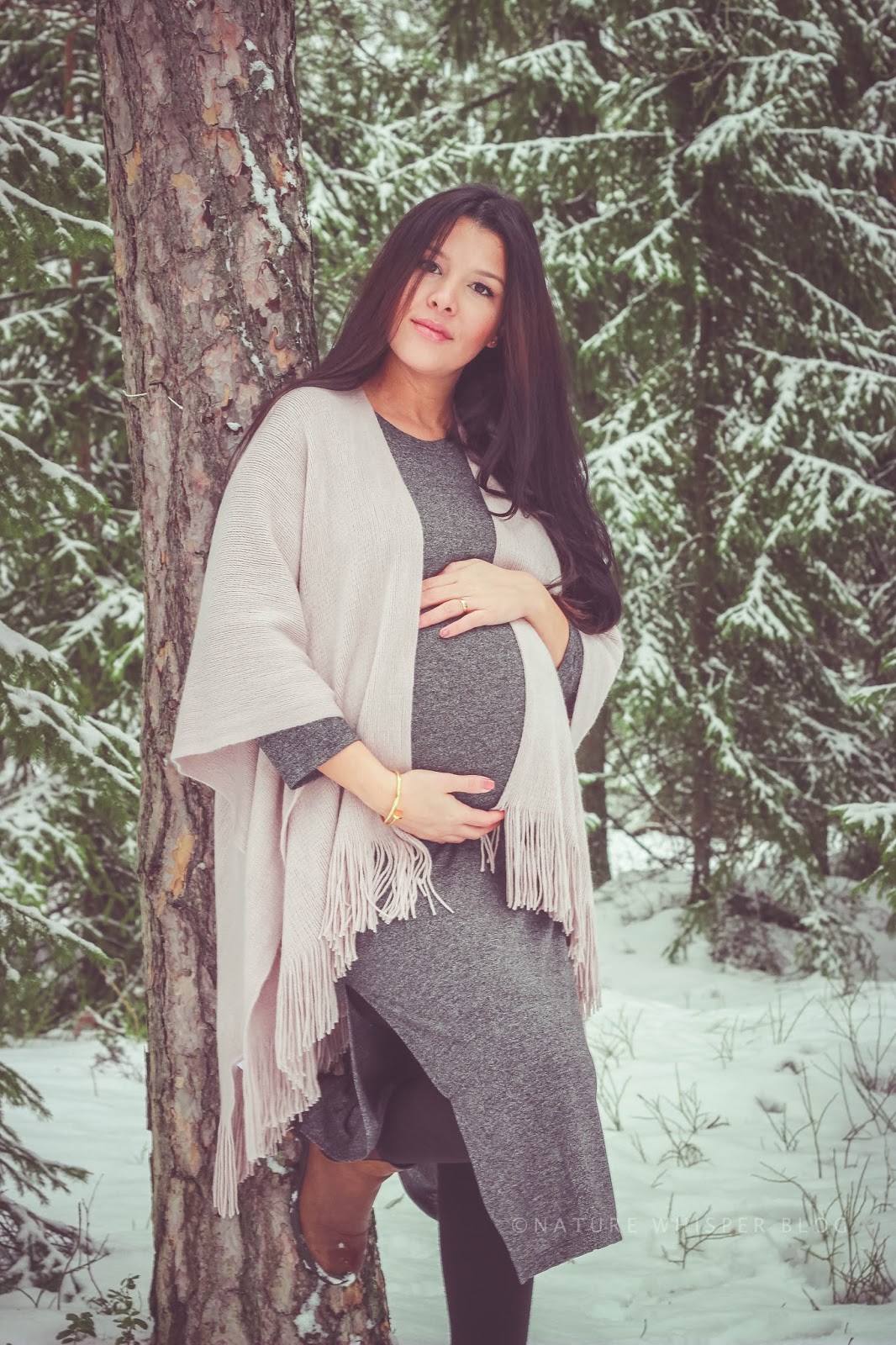 Personal Style: Winter Maternity Outfit - Nature Whisper
