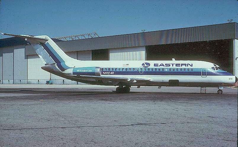 Douglas DC-9-10/20 Jet: Eastern Airlines Douglas DC-9-14 N8914E