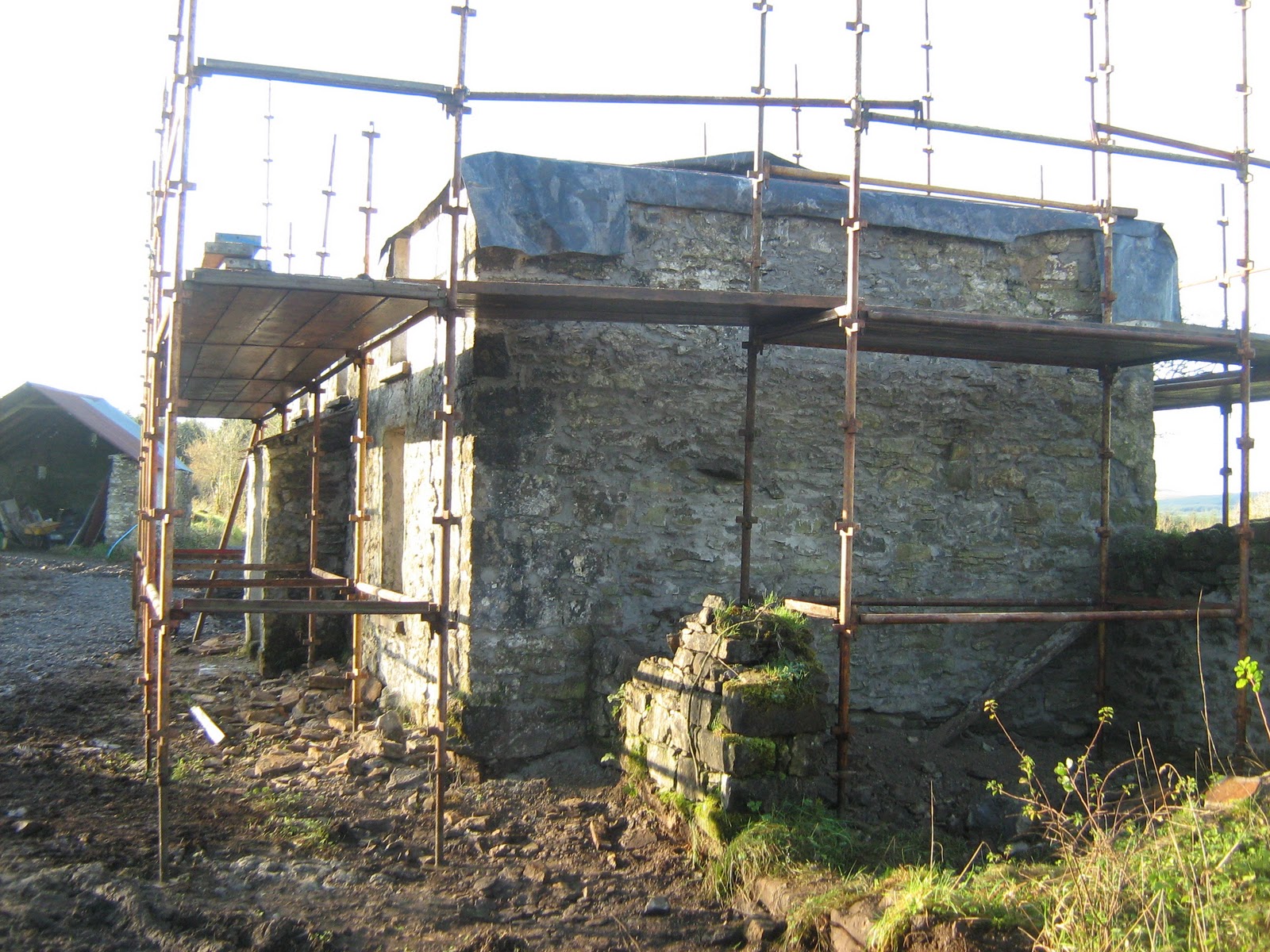 Irish Vernacular Farmhouse restoration: Site visit 22nd November 2011 ...