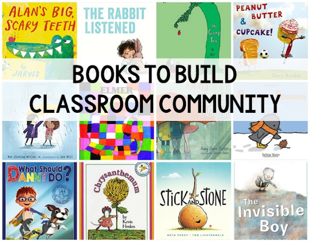 12 Books to Build Classroom Community | TheHappyTeacher