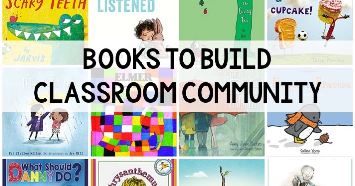 12 Books to Build Classroom Community | TheHappyTeacher