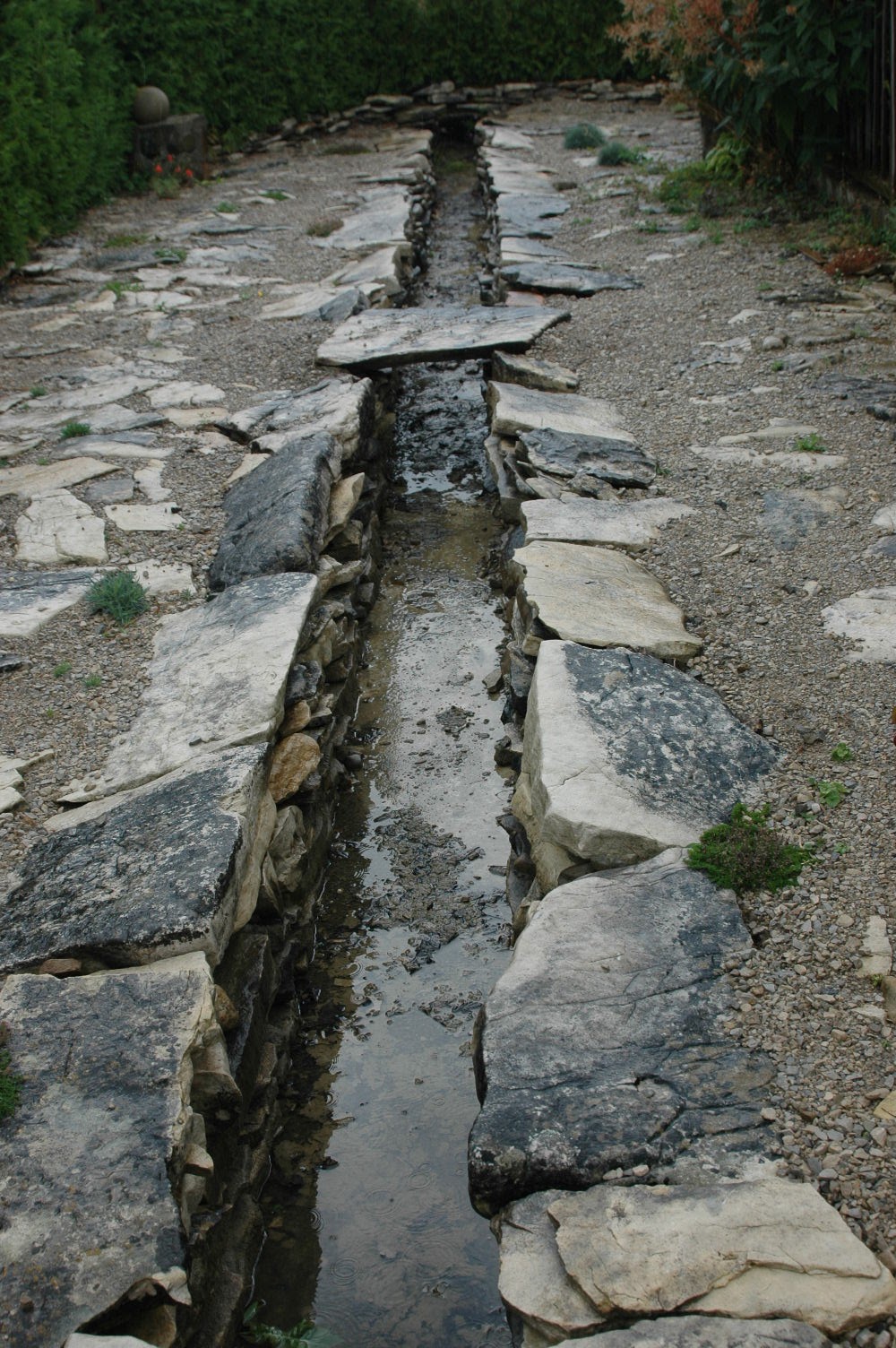 Roche Fleurie Garden: The Rill