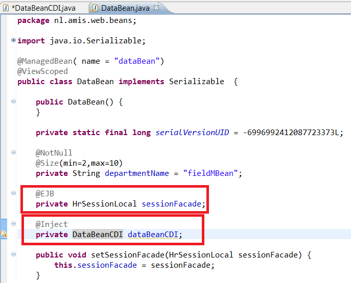 Java / Oracle SOA blog: JSF 2.0 Managed Bean Annotations and CDI on ... Java / Oracle SOA blog: JSF 2.0 Managed Bean Annotations and CDI on ...