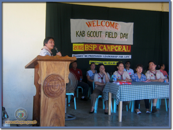 Bayan ng Cabugao: KAB SCOUT FIELD DAY, 2ND DAY TI BSP DISTRICT CAMPORAL