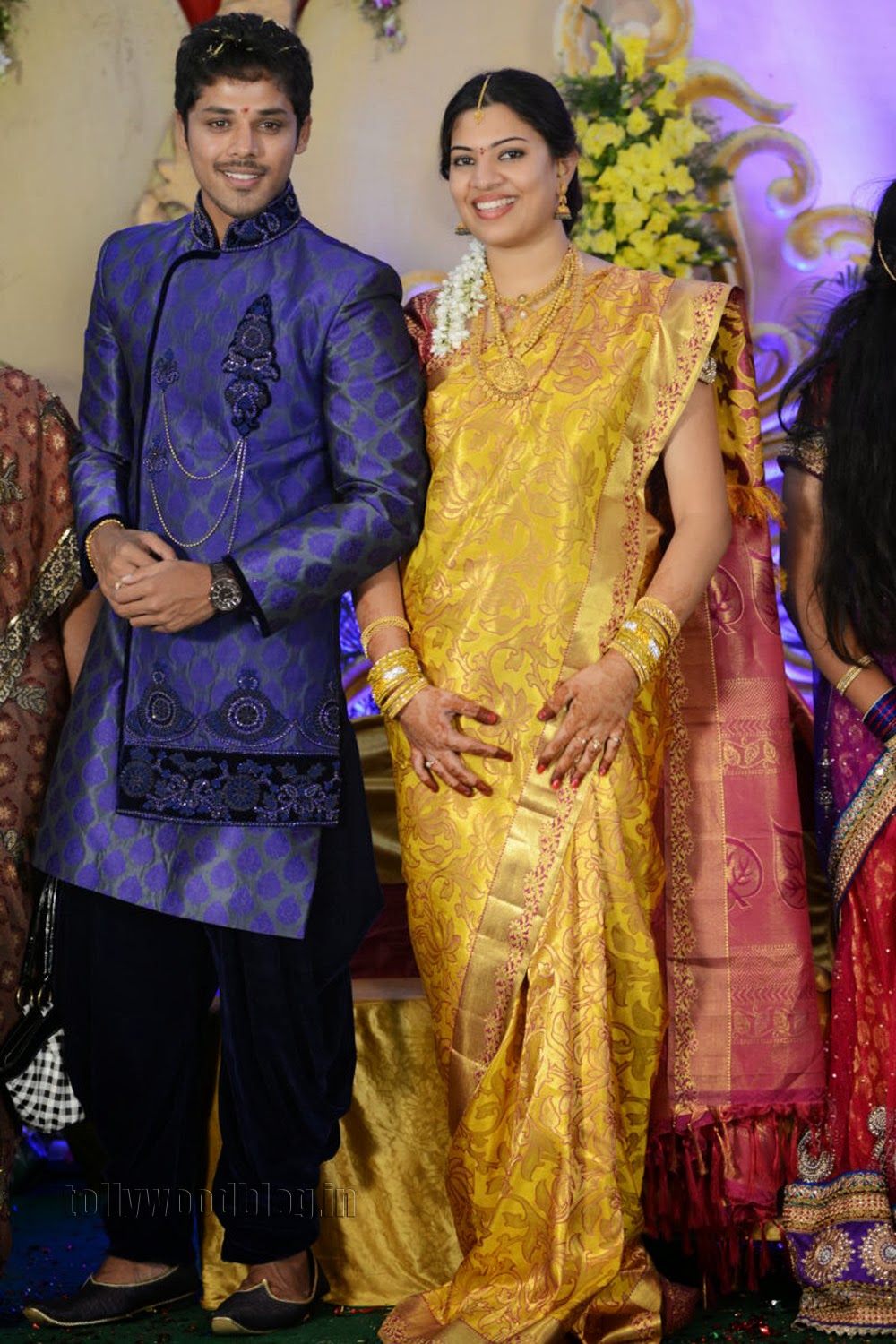 Nandu Geetha Madhuri Engagement Photos Stills