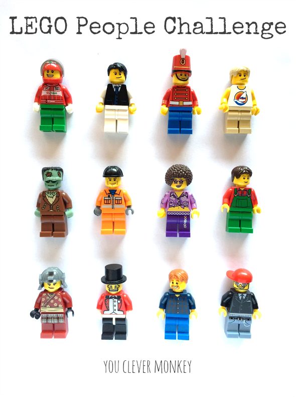 LEGO PEOPLE CHALLENGE | you clever monkey