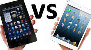 high tech gadgets: iPAD Mini VS Google NEXUS 7