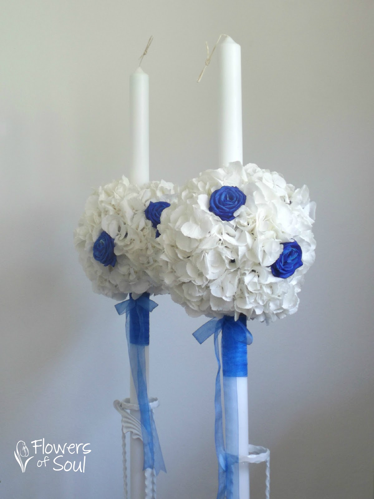 Flowers of Soul: Lumanari de cununie