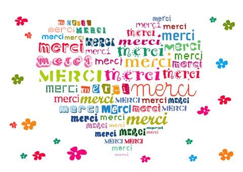 Inspiration Scrapfolie: Un immense merci!