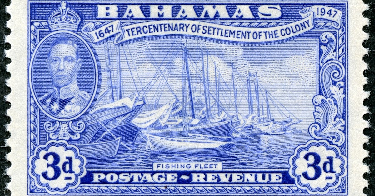 Big Blue 1840-1940: Bahamas - a closer look at the stamps and issues