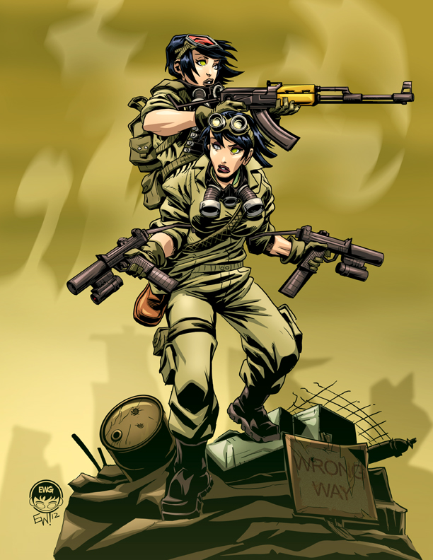 Post Apocalyptic Mutant Girls - EWG Christmas Commission ...