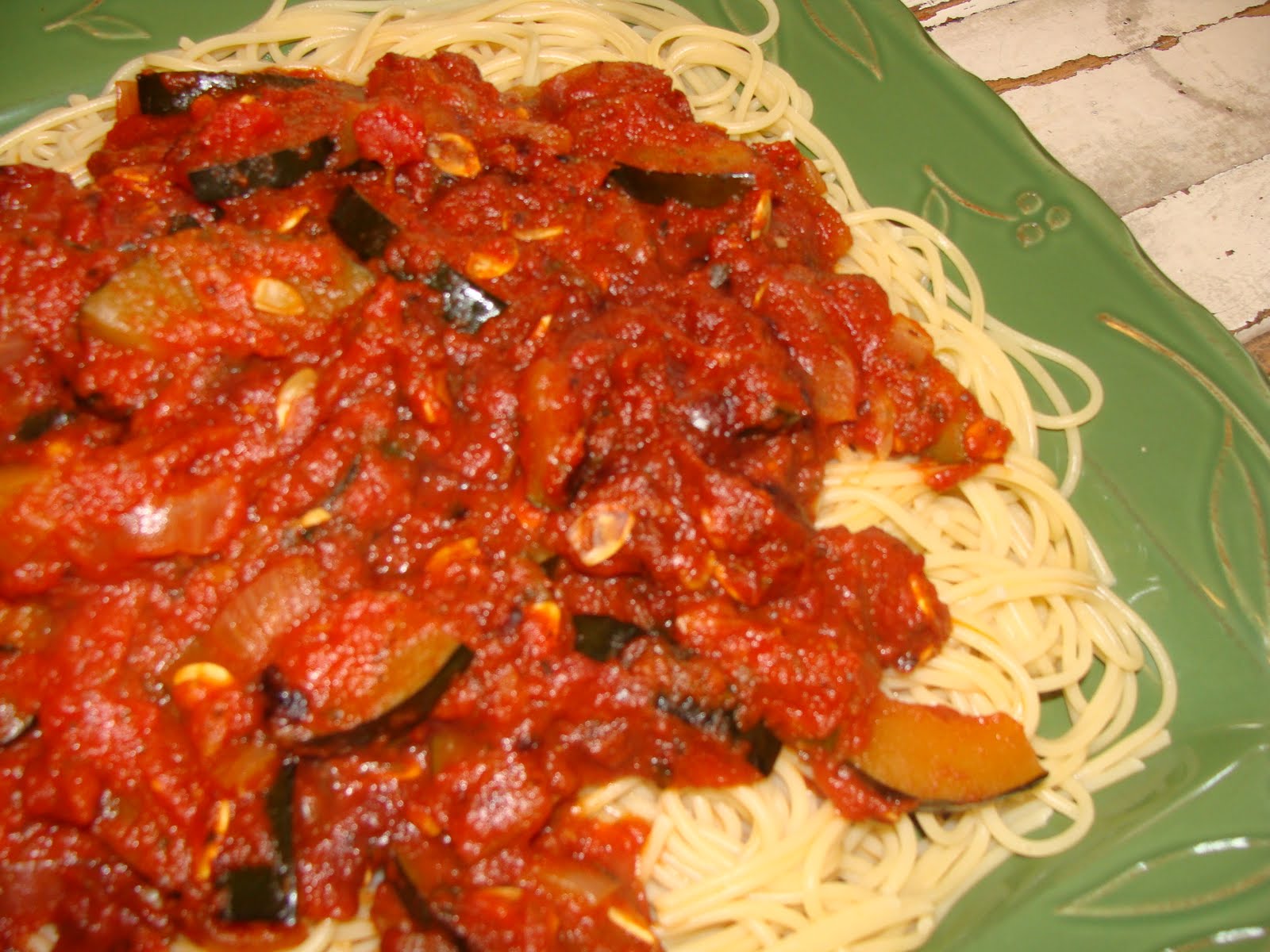 Just Cooking: Fresh Garden Spaghetti