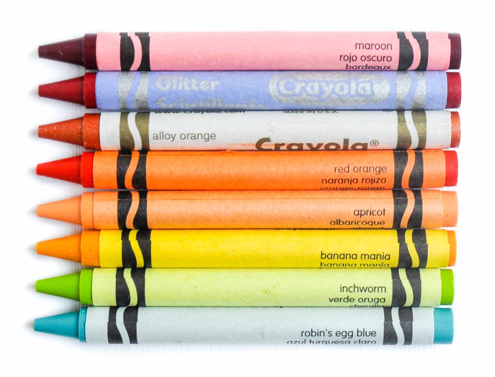 8 Count Finding Dory Themed Crayola Crayons: What's Inside the Box ...