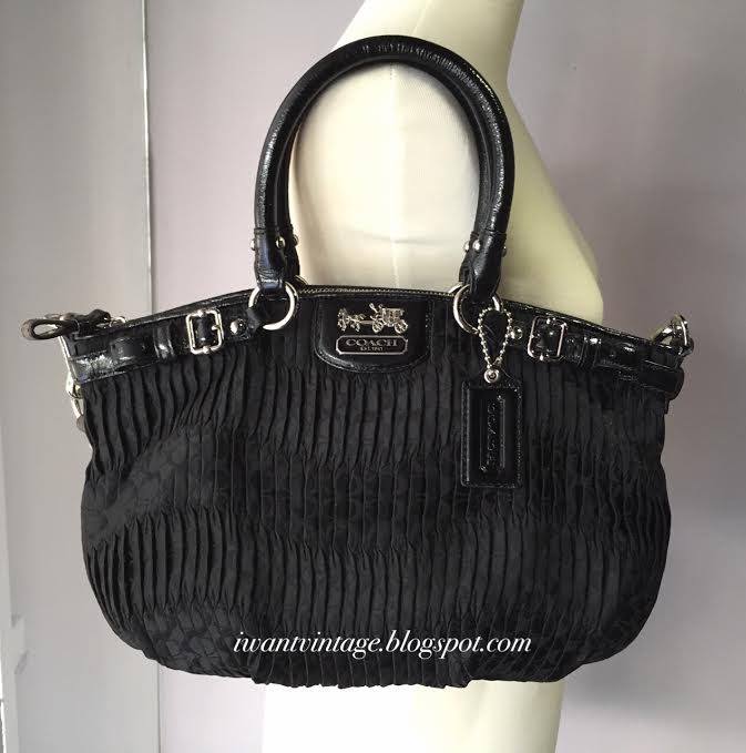 I Want Vintage | Vintage Designer Handbags: Coach 18885 Madison ...