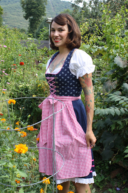 Gertie's New Blog for Better Sewing: Gertie Wears a Dirndl!