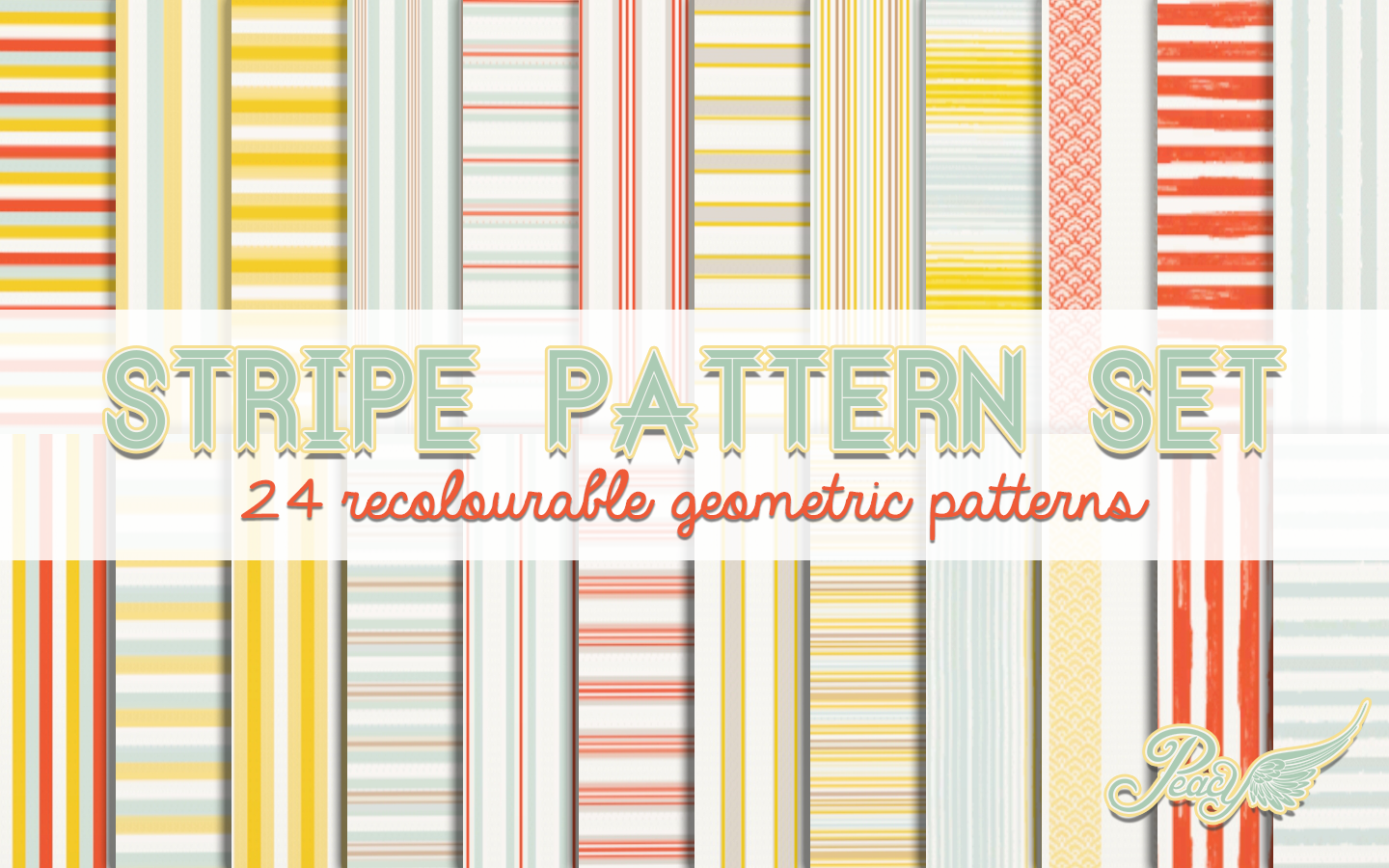 Simsational Designs: Stripe Pattern Set