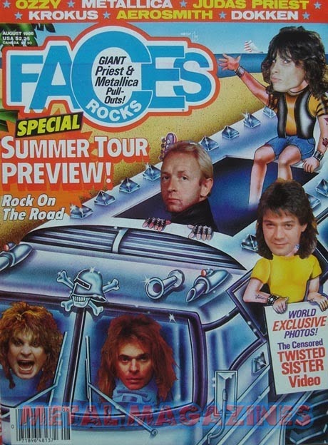 METAL MAGAZINES: Judas Priest - Rob Halford Magazine Covers