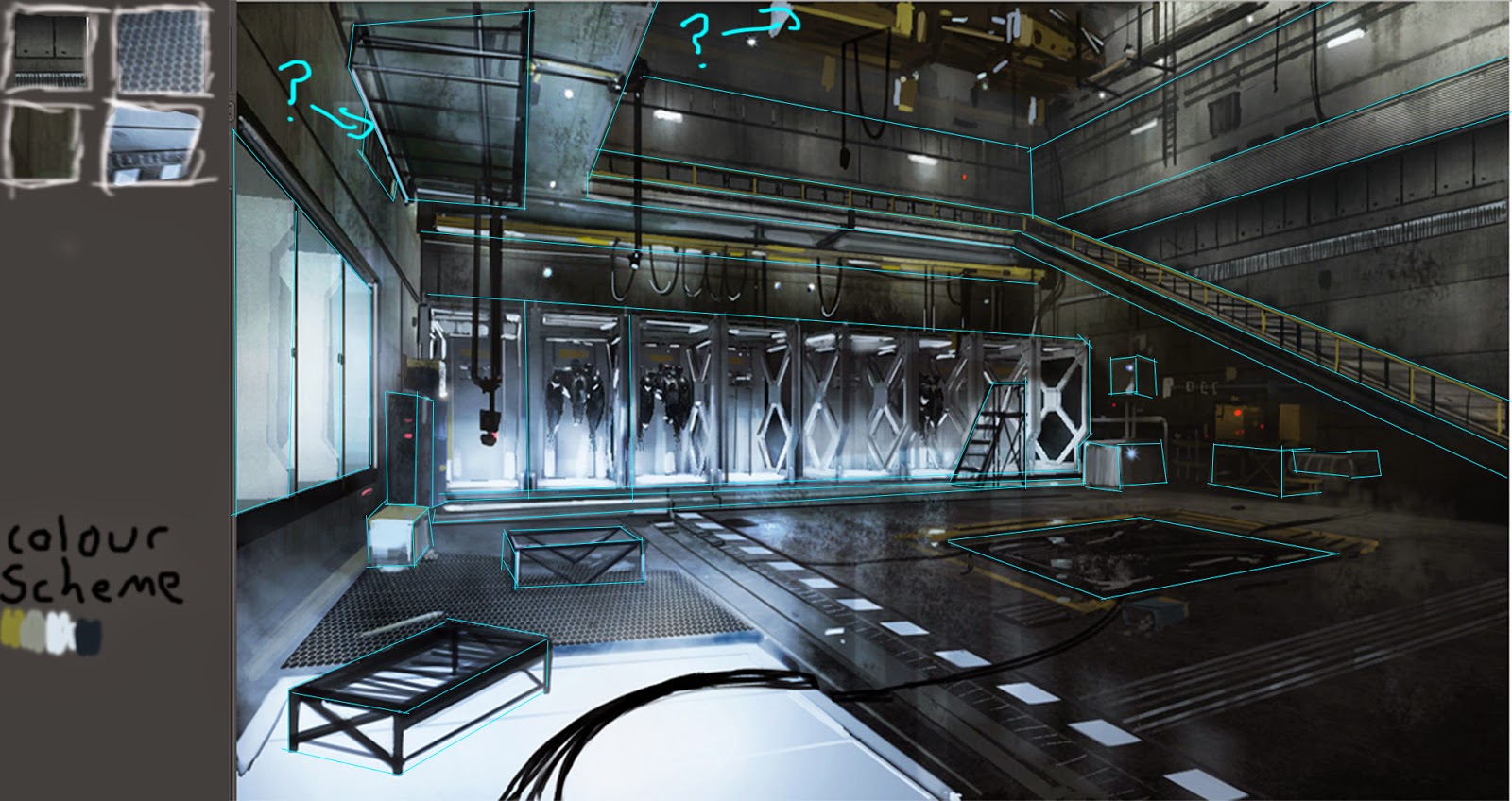 Advanced 3D Blog: blockout and startup