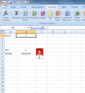 Cara Menggabungkan Fungsi Vlookup Dengan Gambar / foto | Dagujang