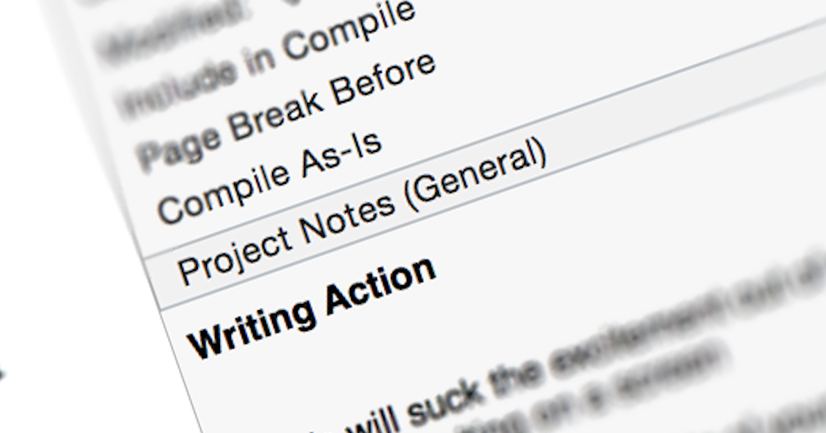 Notes from the Slushpile: Notes on How to Write Action