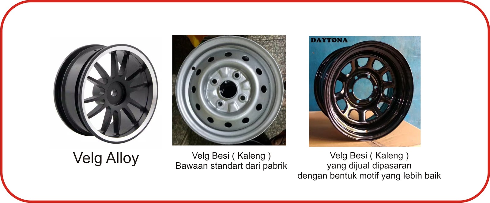 Kelebihan Dan Kelemahan Velg Alloy Pada Mobil - lks otomotif